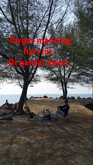 Target spot mancing hari ini di pantai anyer labuan banten. - YouTube