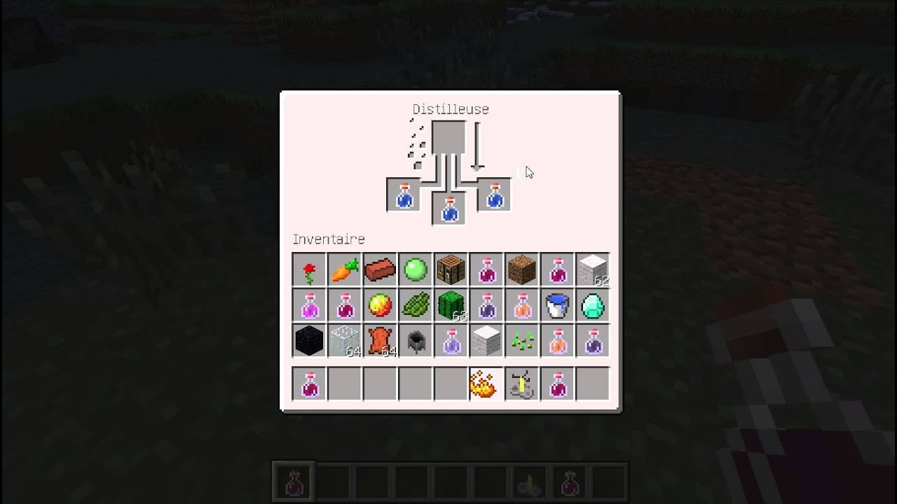 Comment a faire une potion de force dans minecraft ? - YouTube