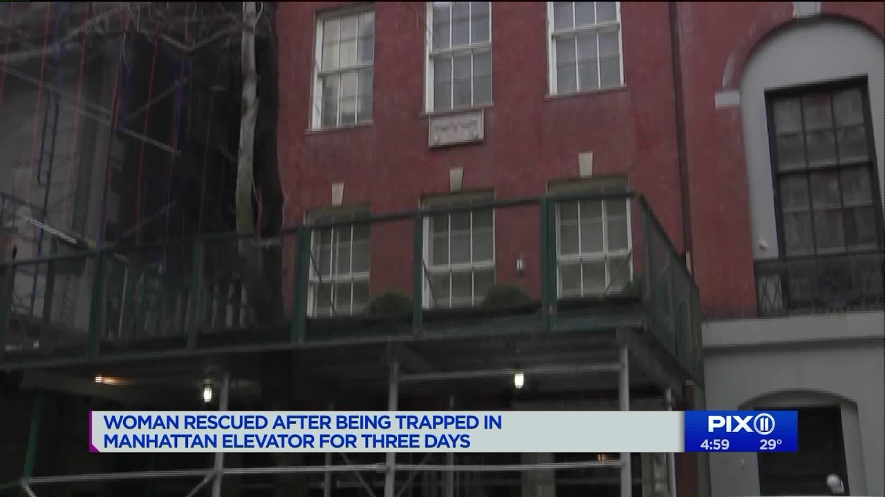 Housekeeper stuck in Manhattan elevator for three days is rescued ...