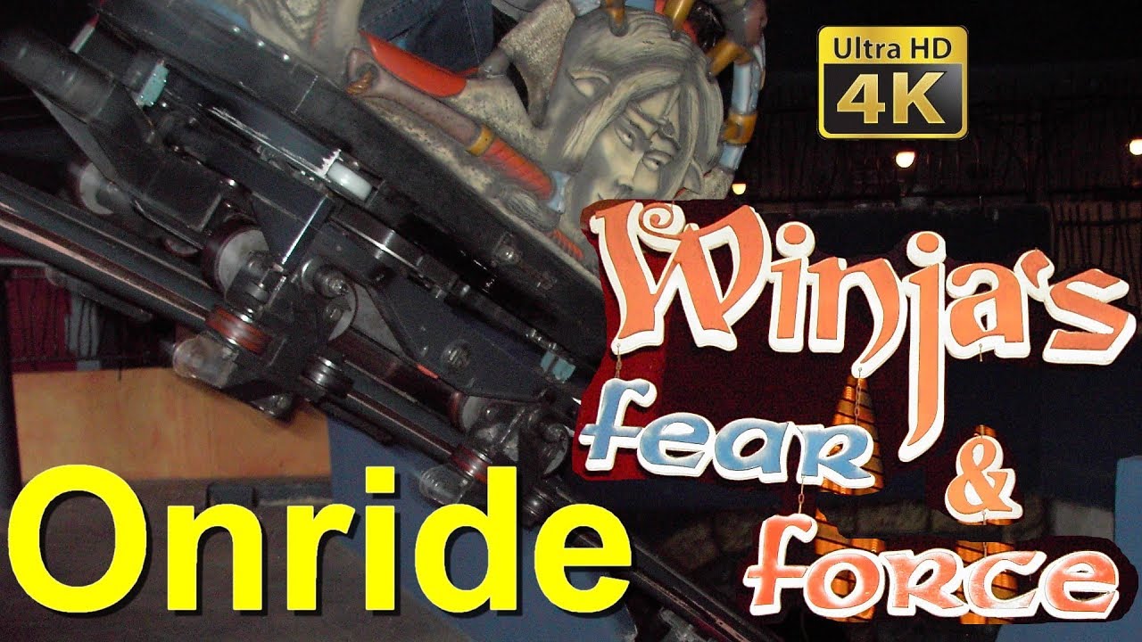 Winjas Fear and Force onride POV 4K – Phantasialand Achterbahn Wuze ...