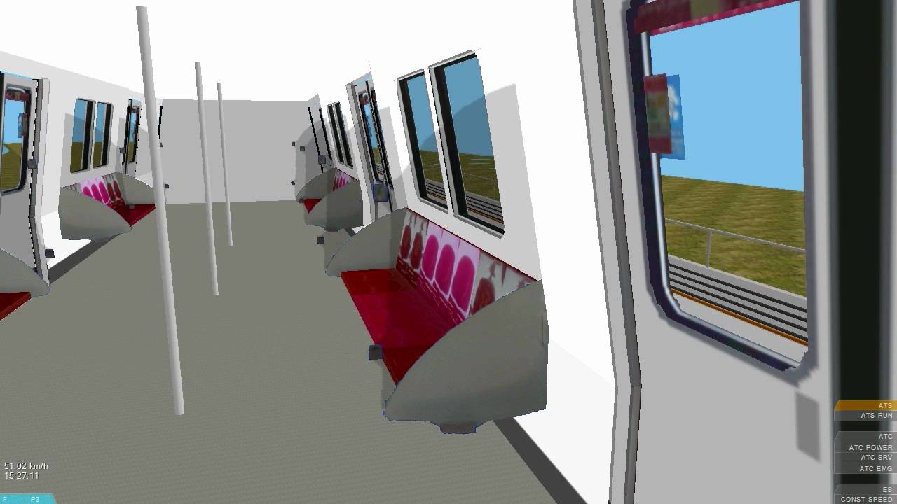 [openBVE] North South Line [Kawasaki C151] [107/108] Woodlands → ...