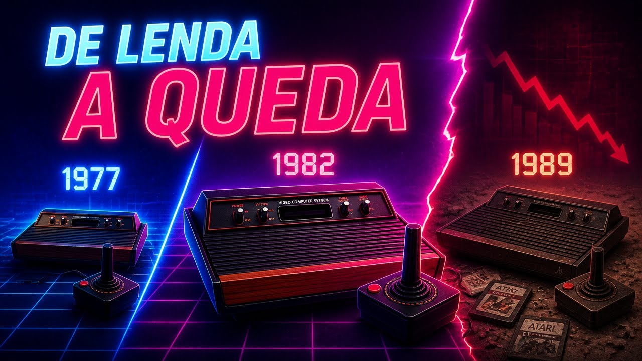Atari 2600 – A História Completa 🎮 A Ascensão e Queda do Console que ...