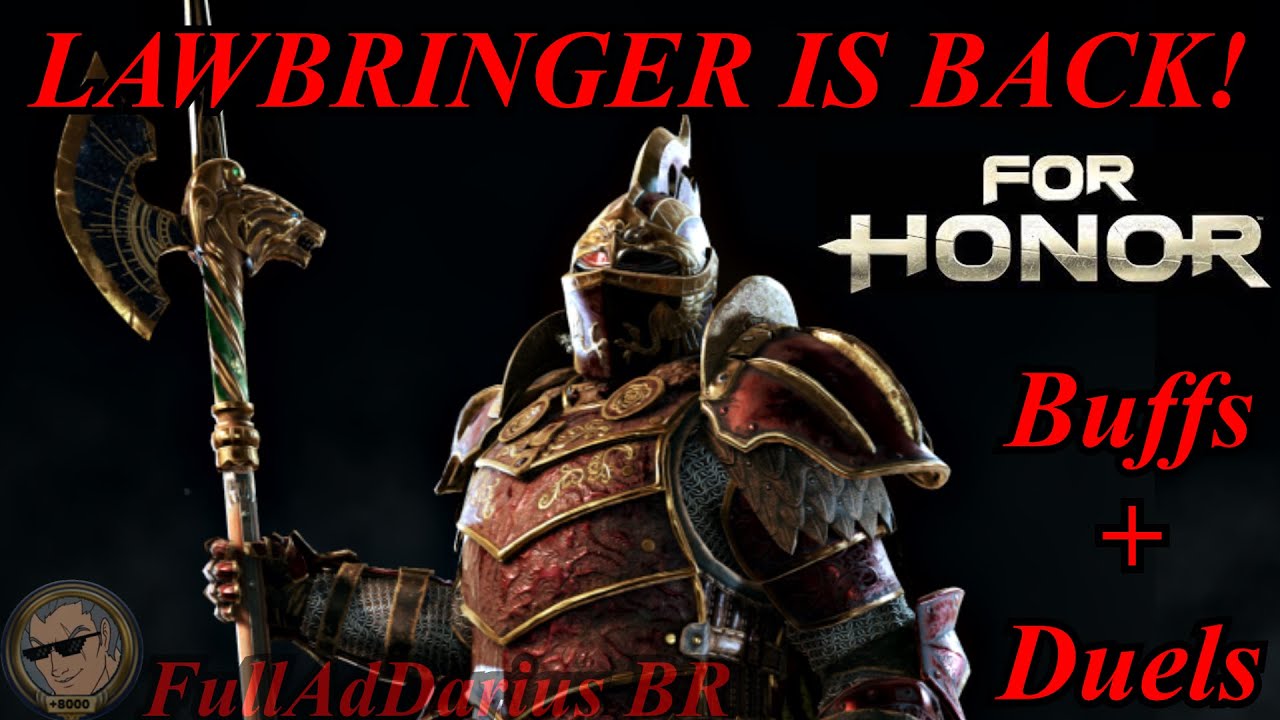 For Honor - Buffed Lawbringer steels his soul for a second chance ...