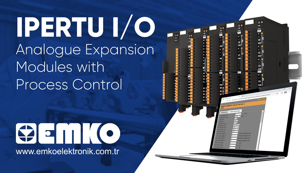 EMKO PROOP IPERTU I/O Analogue Expansion Modules with Process Control ...