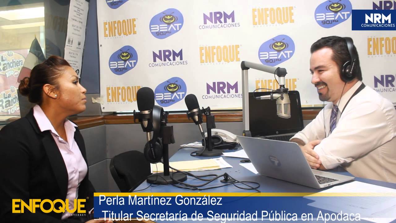 Perla Martínez primer mujer en la SSP de Apodaca - YouTube