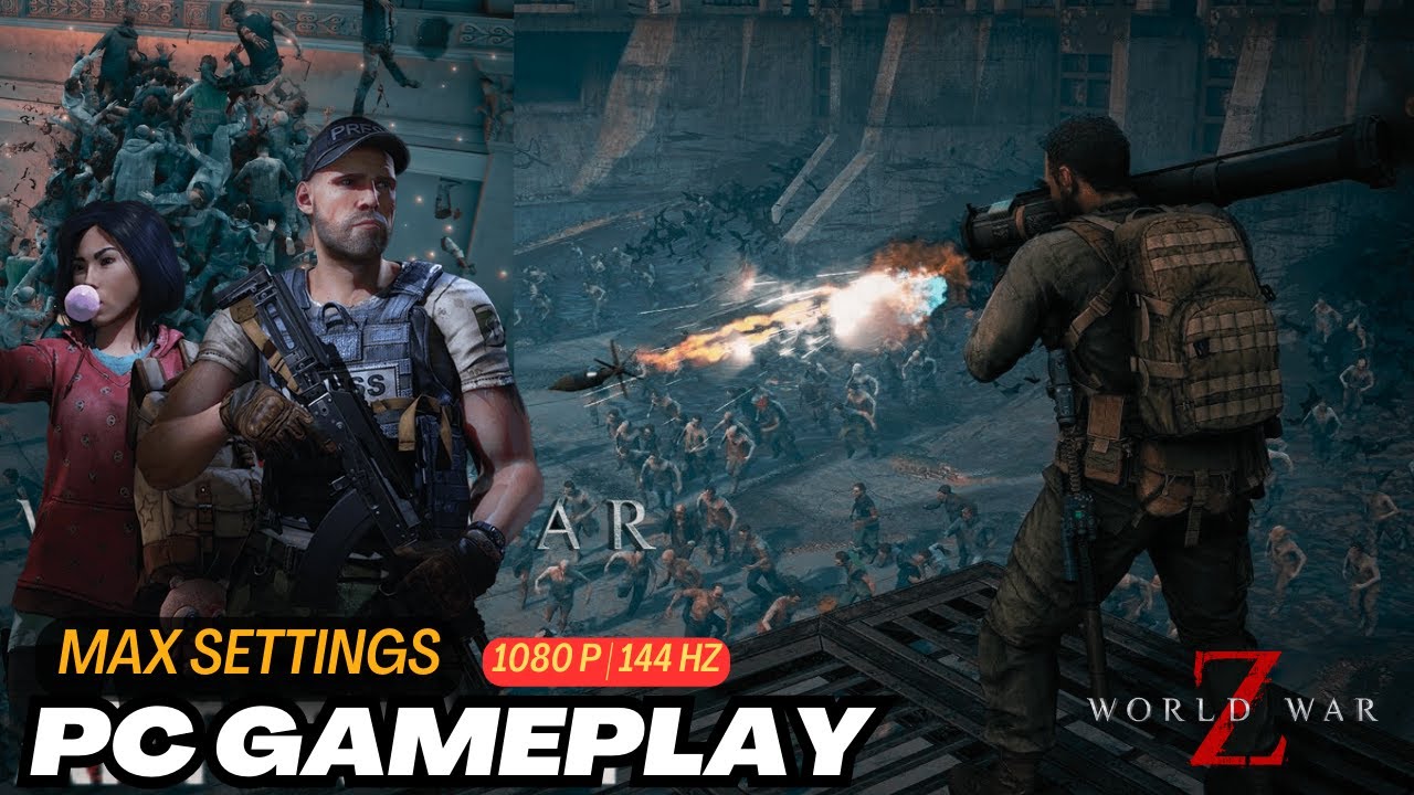 World War Z Gameplay (PC HD) [1080p60FPS] - - YouTube