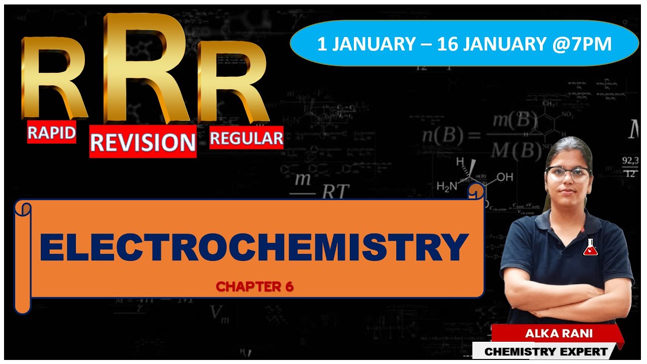 Rapid Revision Regular II Electrochemistry II Chapter 6 II Physical ...