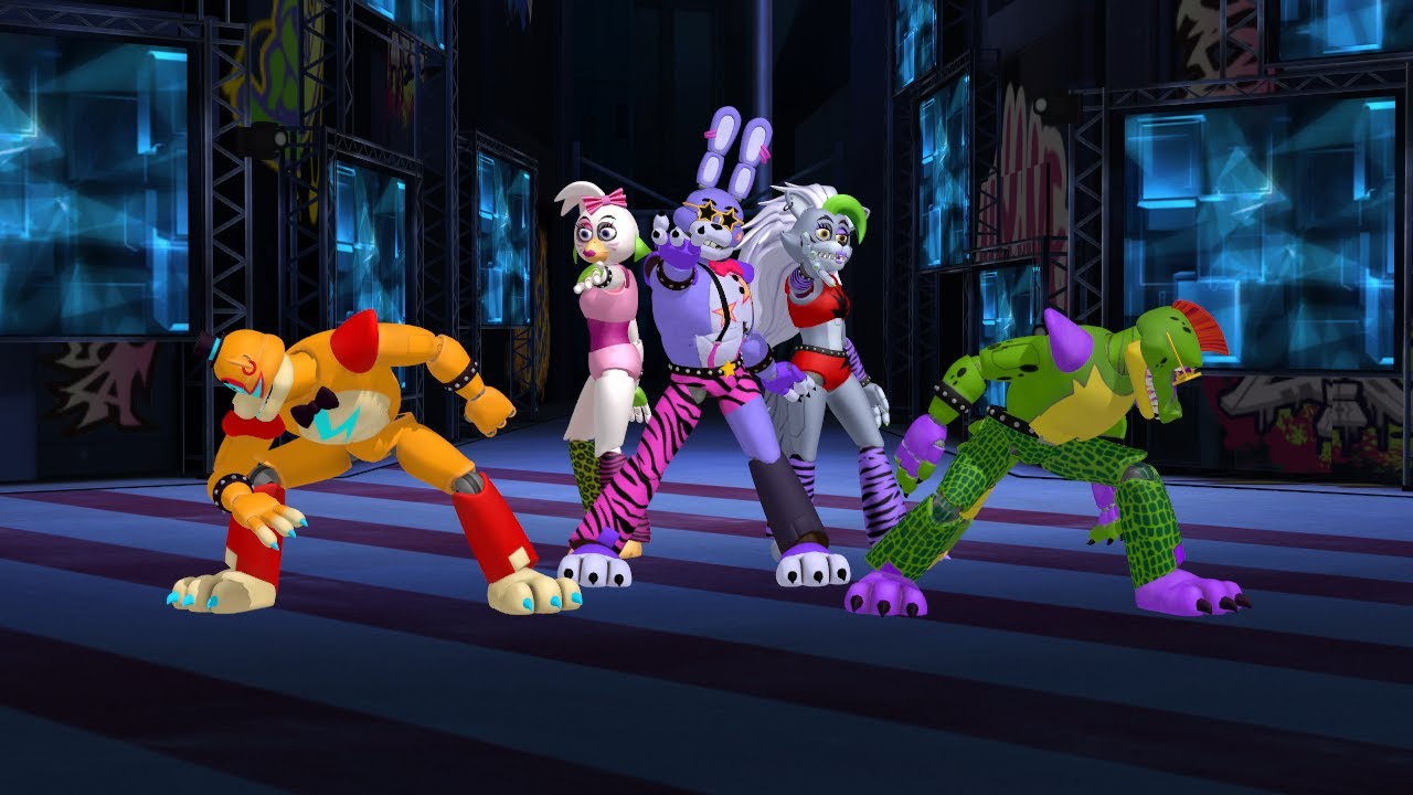 【MMDxFNAF SBxProject Sekai】Glamrock Bonnie Rig Test - Ready Steady ...