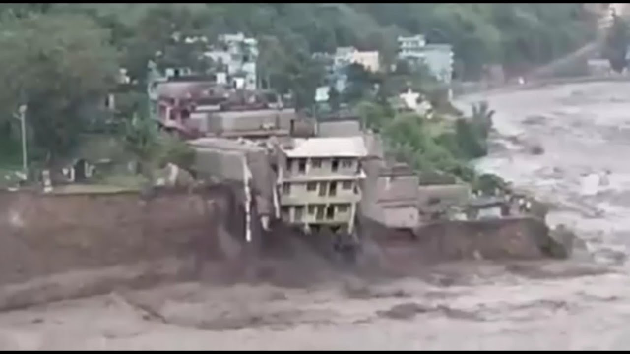 आपदा बनकर आई बारिश | धारचूला आपदा | Dharchula - YouTube