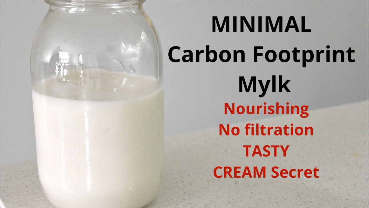 Super easy homemade Creamy hemp oat milk mylk! No filtration required ...