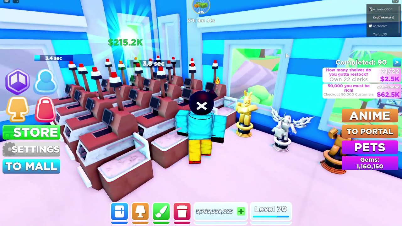 Roblox: My Store how to make 140m-150 per minute - YouTube