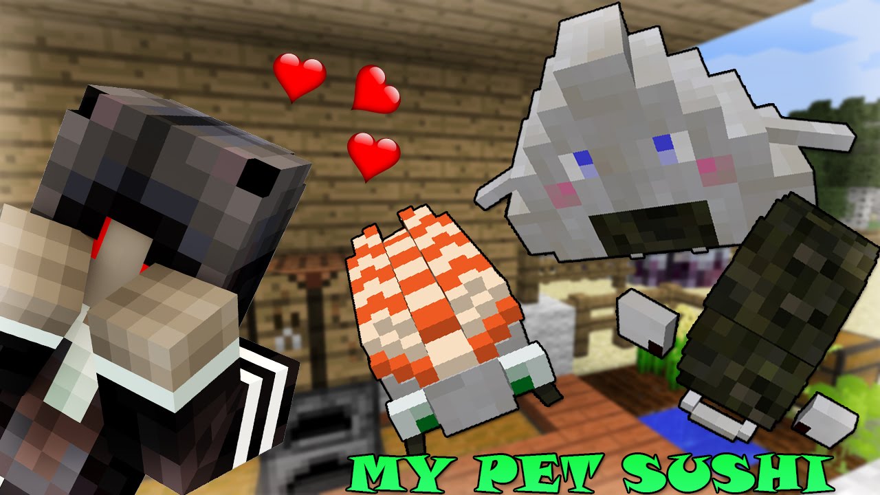 [Review] Minecraft Mod My Pet Sushi เมื่อซูชิกลายเป็นสัตว์เลี้ยงสุด ...