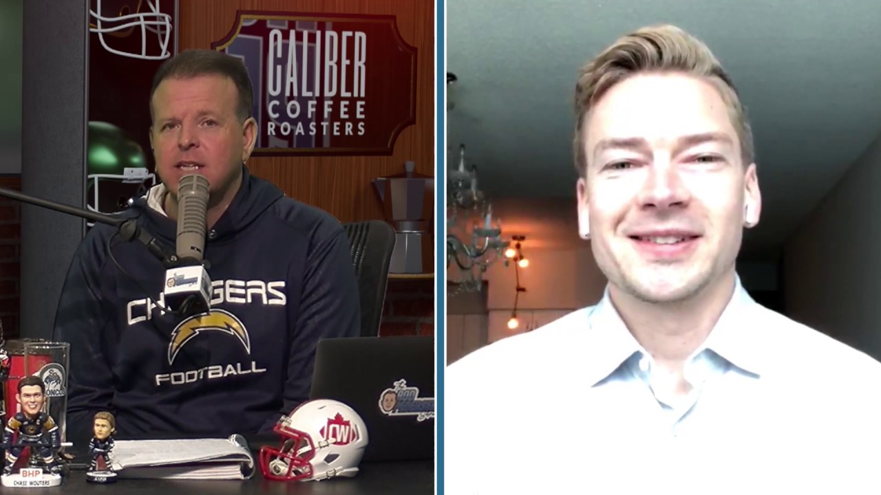 Justin Dunk on The Rod Pedersen Show: Canada West football, CFL ...