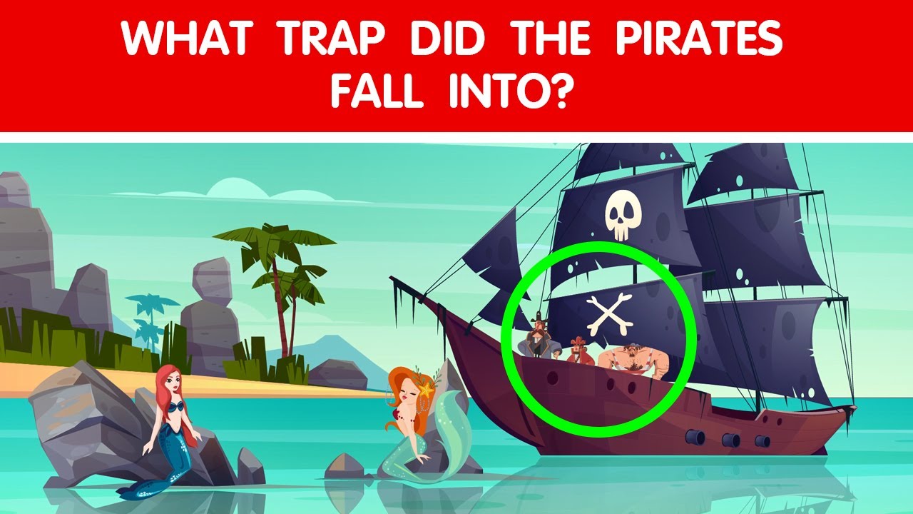 Can You Solve the PIRATE Riddle? 🏴‍☠️ Mythical puzzles 🧜‍♀️ ONLY A ...