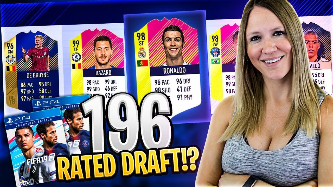 HOLY FIFA 18 196 RATED FUT DRAFT CHALLENGE!! - YouTube