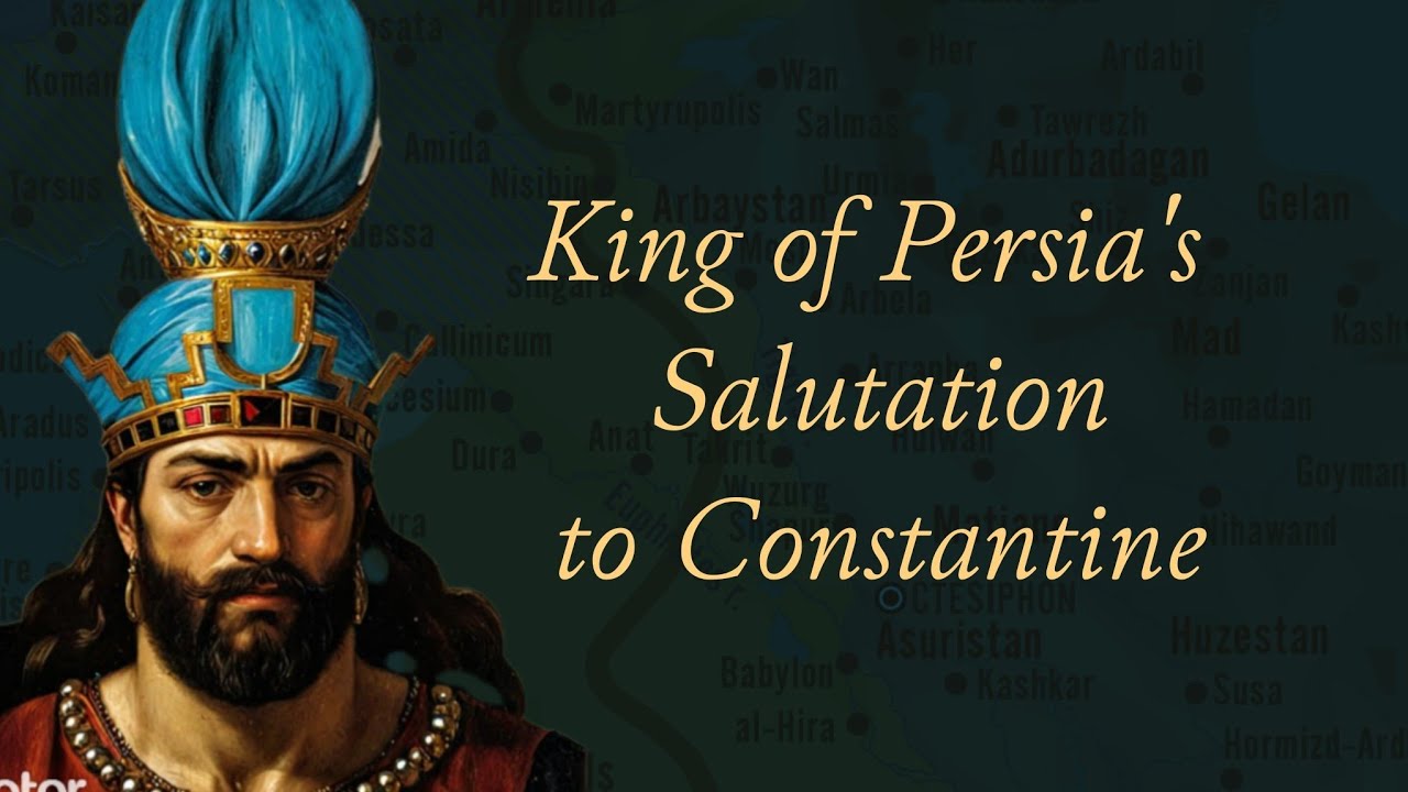 The King and the Emperor greet each other: Shapur II of Persia to ...