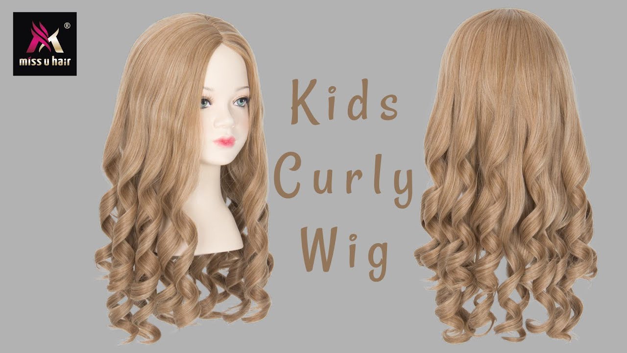Unveil the Glamour with Megan's Blonde Kids Wig for Halloween ...