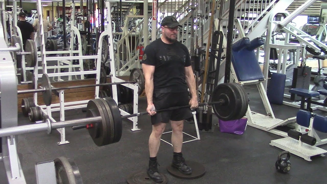 Jason Blaha Full Workout 9-27-2017 - Deficit Deadlifts & Accessory Work ...