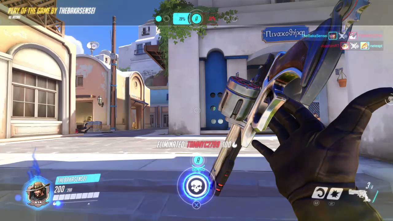 Overwatch - McCree Play of the Game - YouTube
