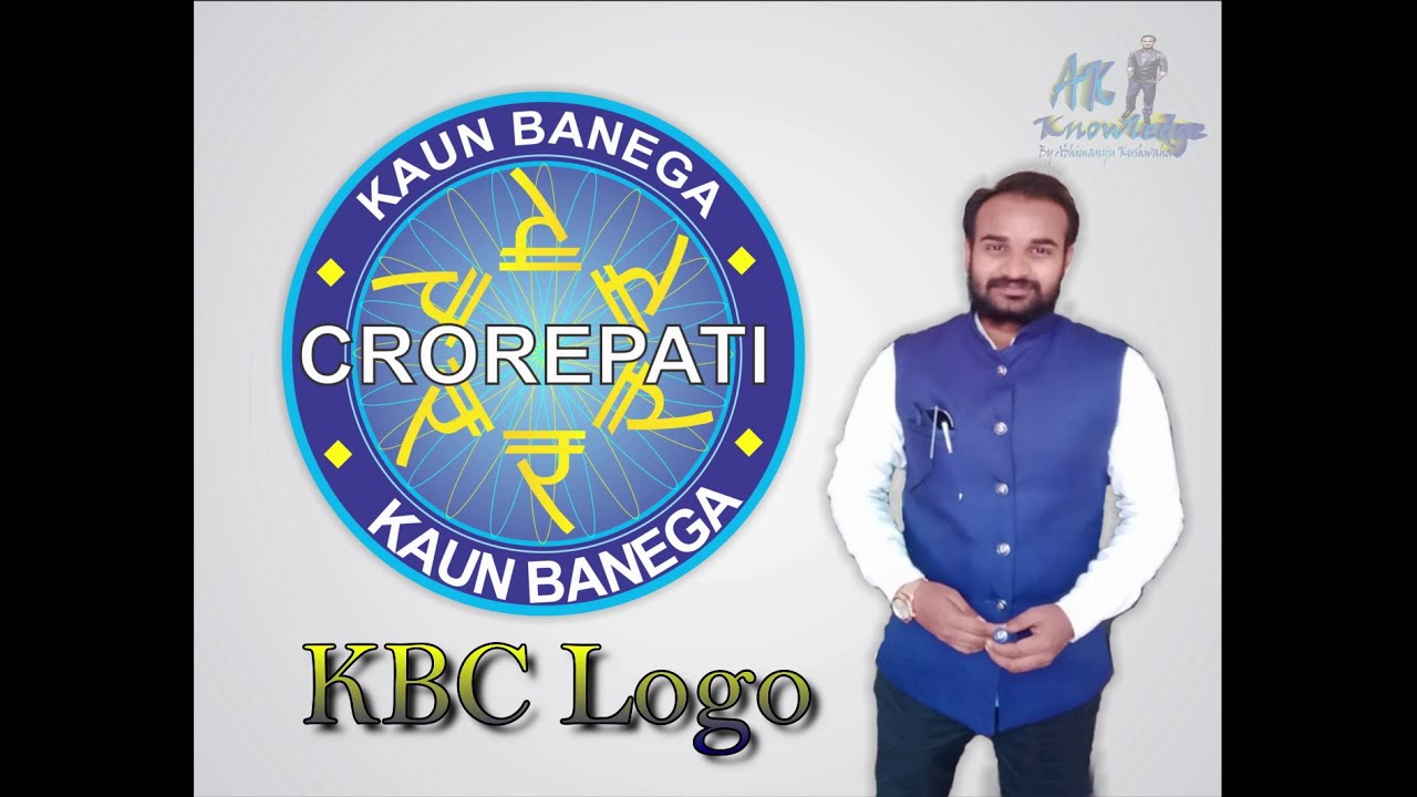 Make a KBC logo in CorelDraw X5. - YouTube