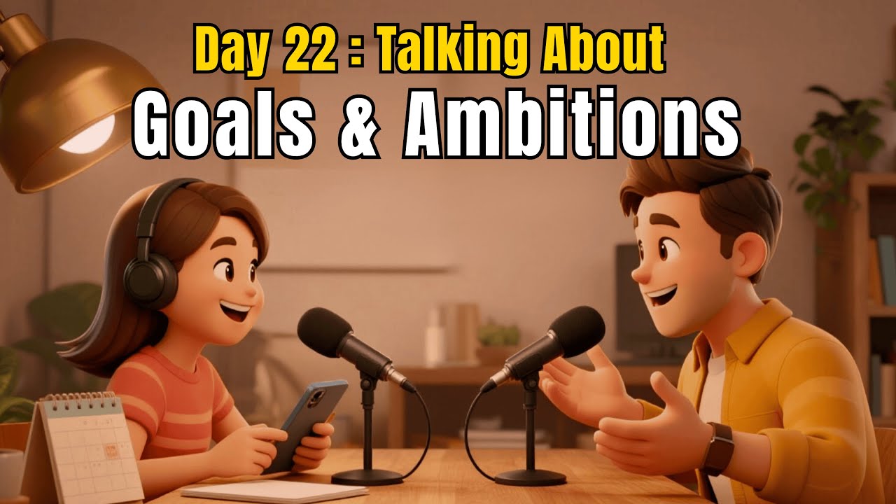How to Talk About Your Goals in English | Simple Listening & Speaking ...