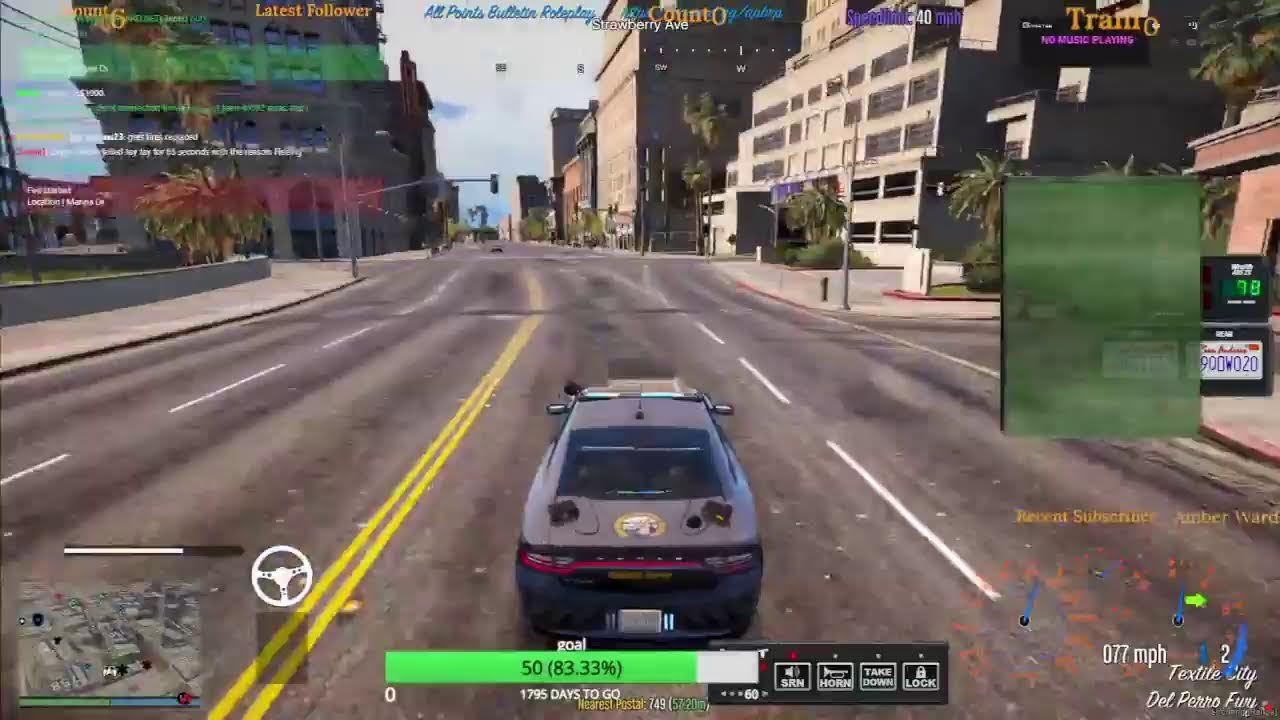 GTA % FiveM APB with steering wheel - YouTube