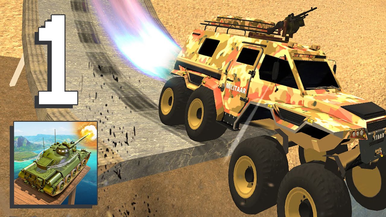 Ramp Tank Jumping - Gameplay Walkthrough [Android, iOS Game] - YouTube