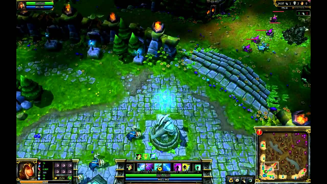 League of Legends Ashe Tutorial - YouTube