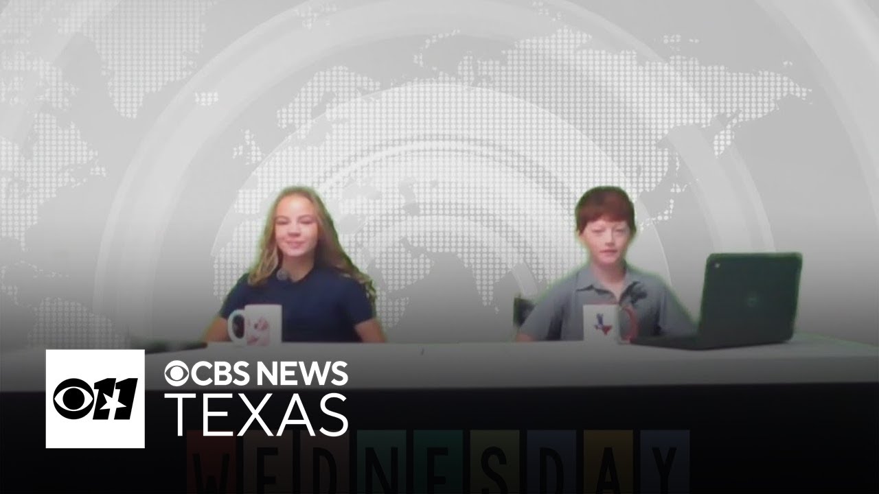 Colleyville elementary students produce their own newscast for peers ...