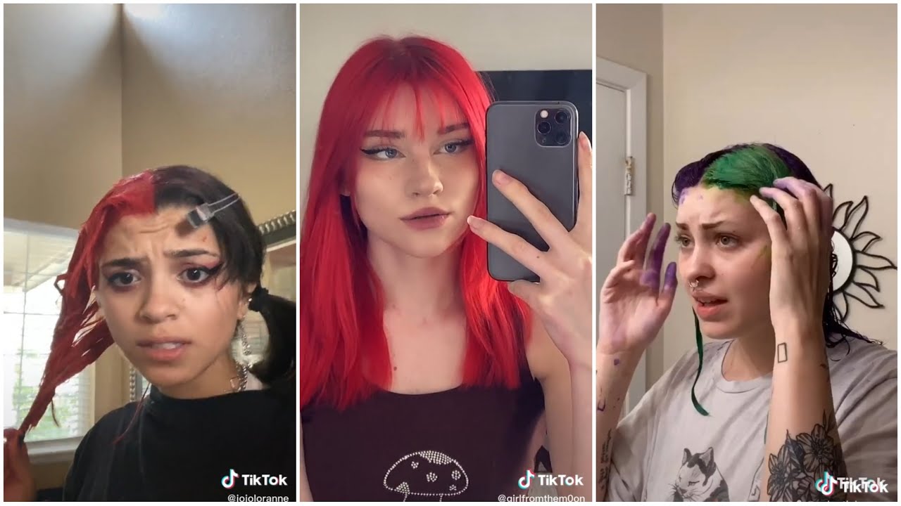 tik tok hair transformation 2021 - YouTube