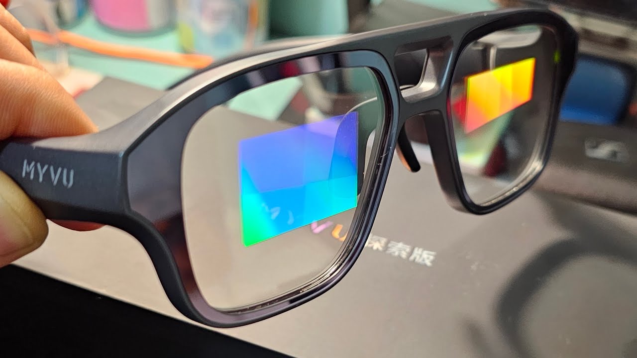 MEIZU MYVU AR Glasses 魅族MYVU探索版AR智能眼镜使用体验 - YouTube