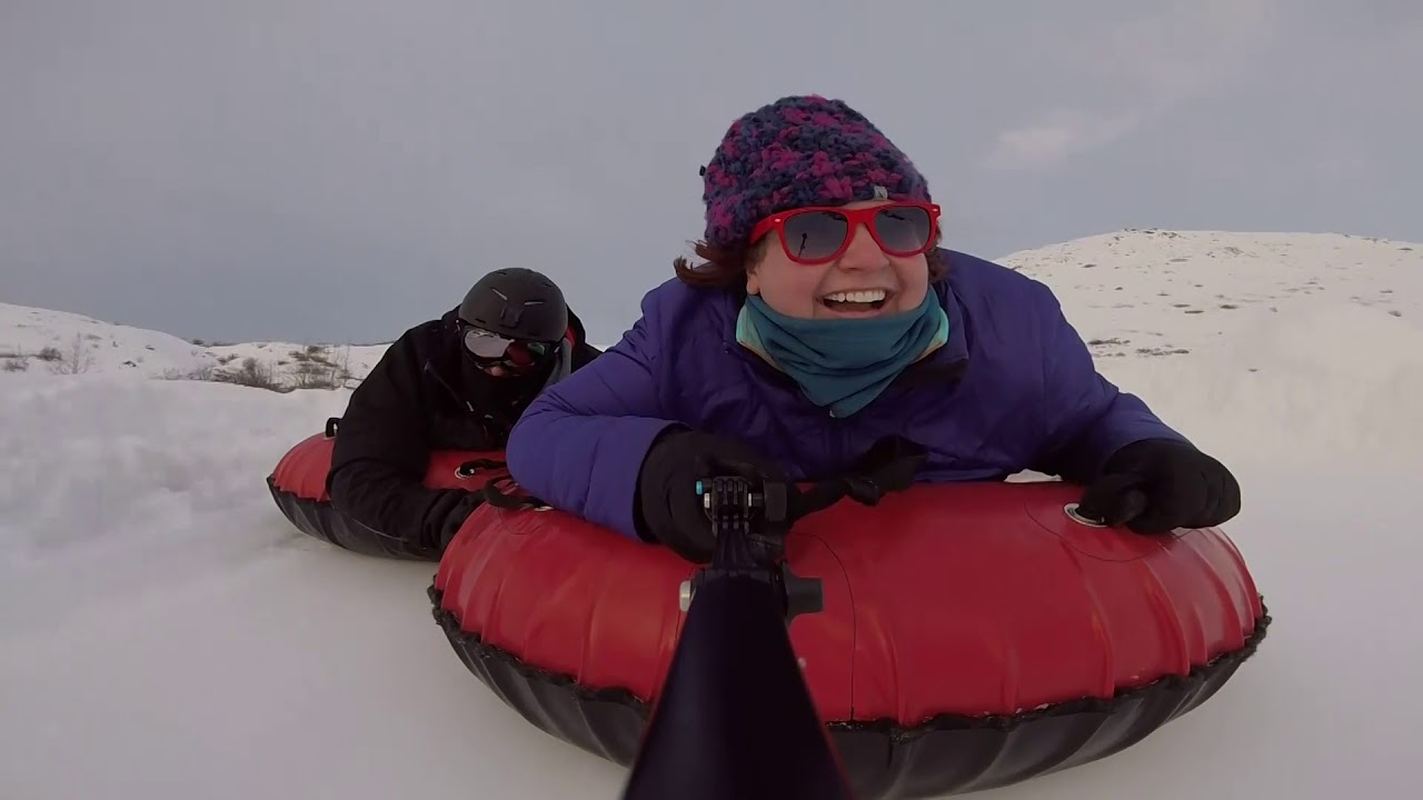 Arctic Valley Tube Riding - YouTube