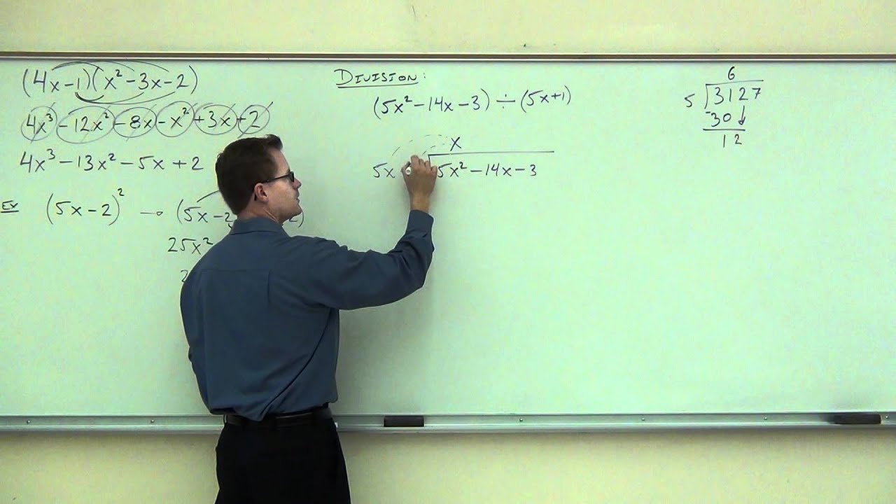 Intermediate Algebra Lecture C.4 Part 2 - YouTube