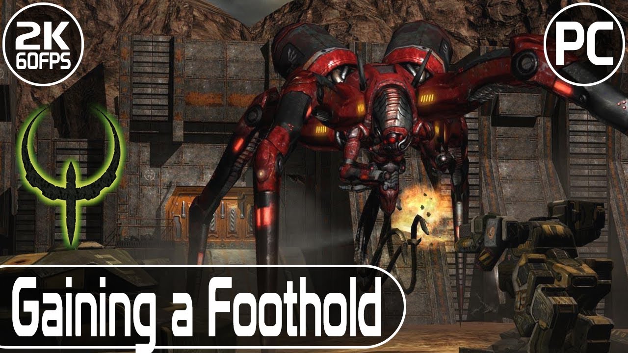 Quake 4 | Part 1 - Gaining a Foothold | Hi Def Mode | Walkthrough No ...