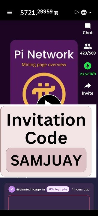 Samjuay| Pi Network Coin | Invitation Code | Free Pi coin | #ai #aiart #visual - YouTube