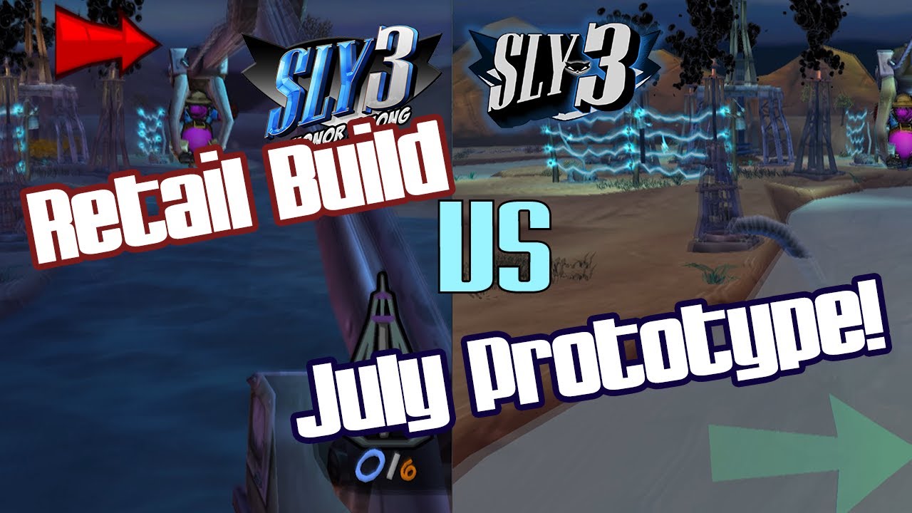 Is that really water? | Sly 3 July prototype comparison - The Claw ...