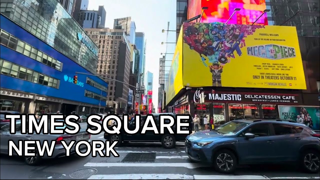 [4K] Walking tour of Times Square in New York City USA - Vacation ...
