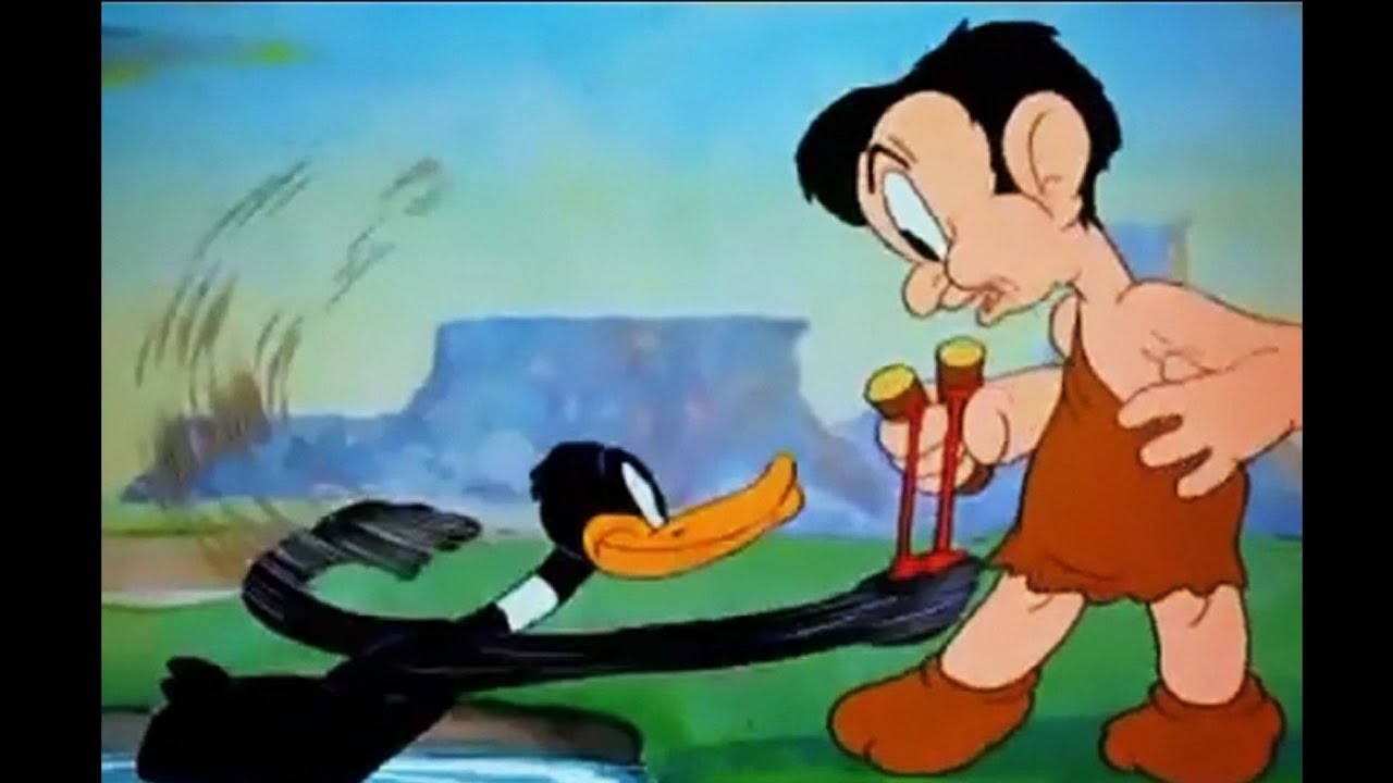 LOONEY TUNES Daffy Duck and the Dinosaur ( DAFFY DUCK - 1939 ) - YouTube