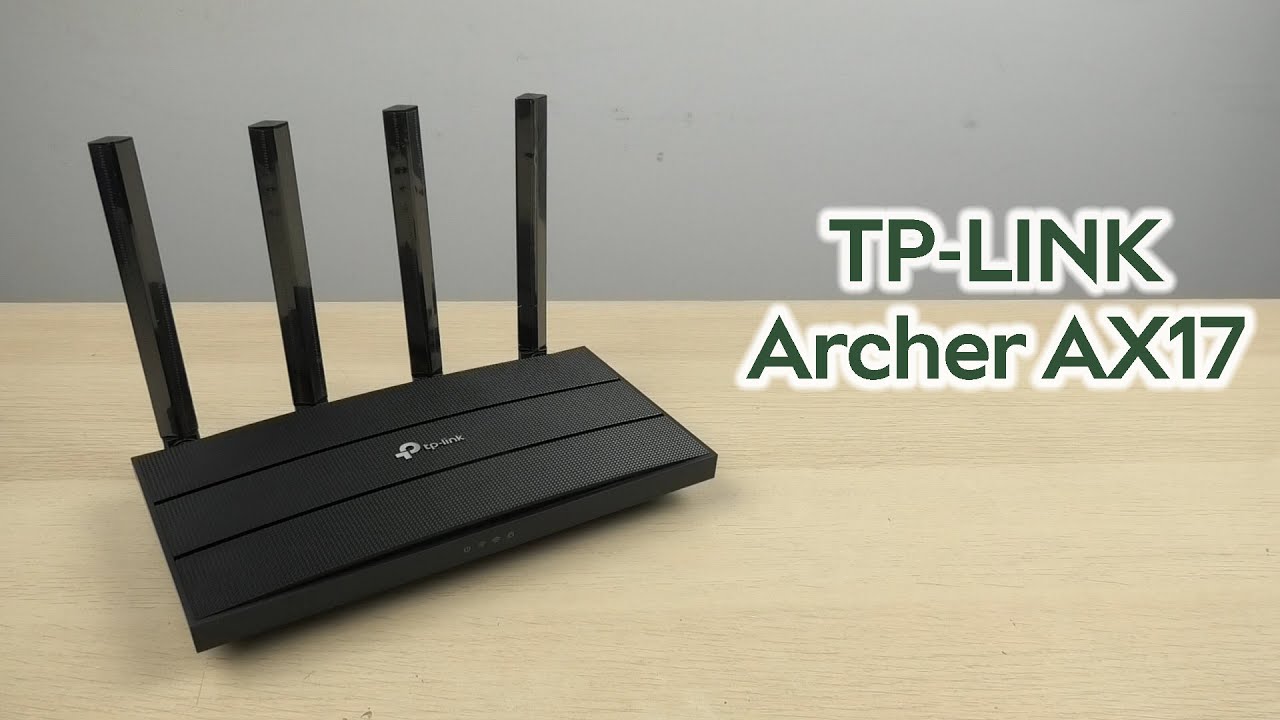 Розпаковка TP-LINK Archer AX17 - YouTube