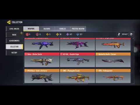 Codm account for sale(check description) - YouTube