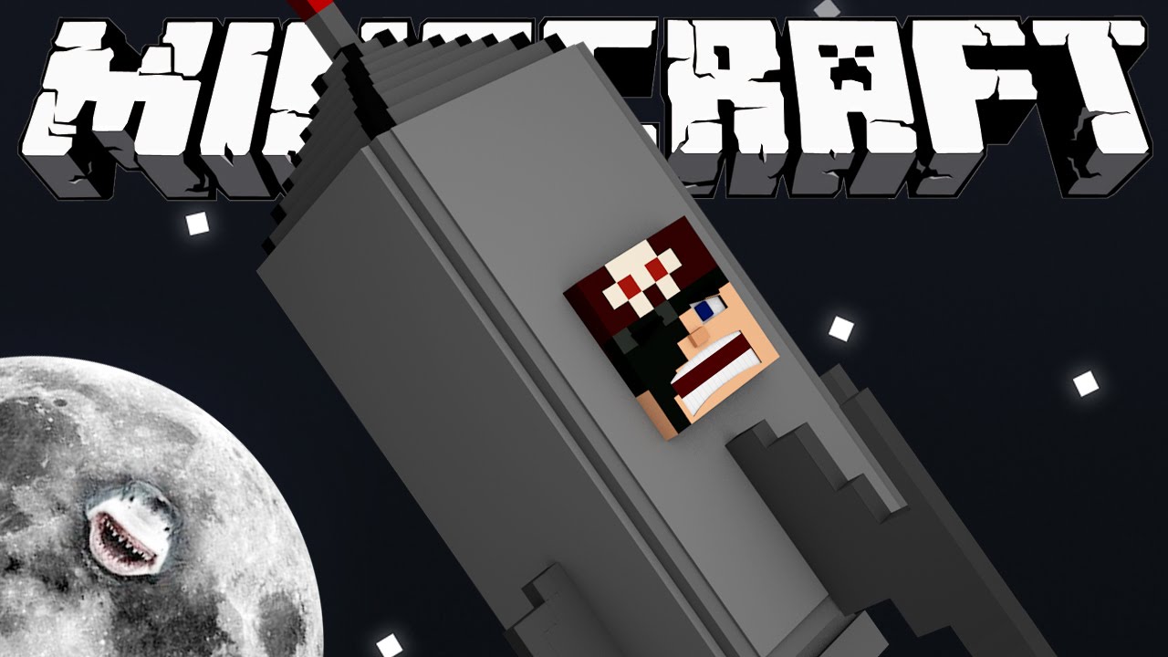 VIAGEM ATÉ À LUA COM 1 BLOCO! - Minecraft - YouTube