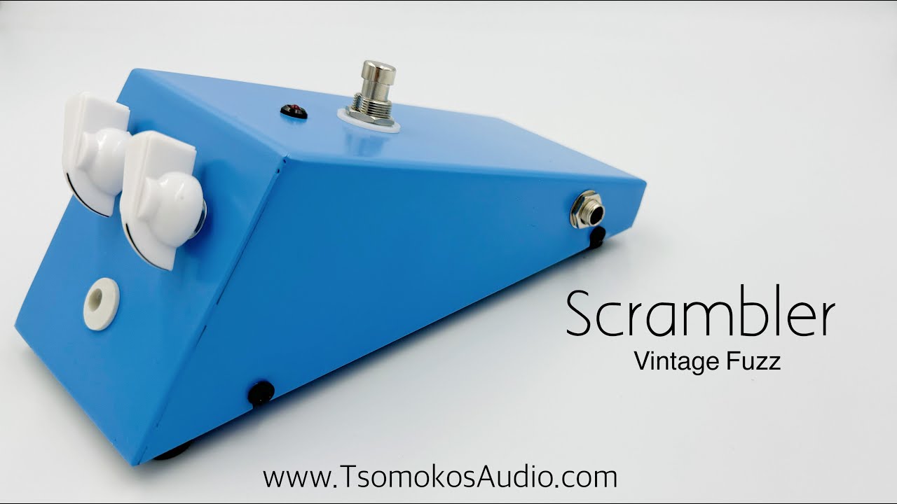Boutique Handmade Scrambler Vintage Fuzz Pedal with BC169 & Telefunken ...