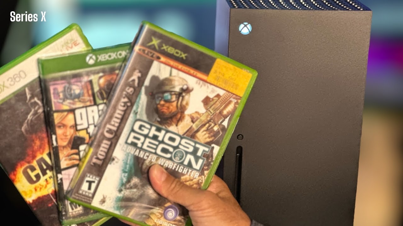 Probando Discos de Consolas anteriores en Xbox Series X - YouTube