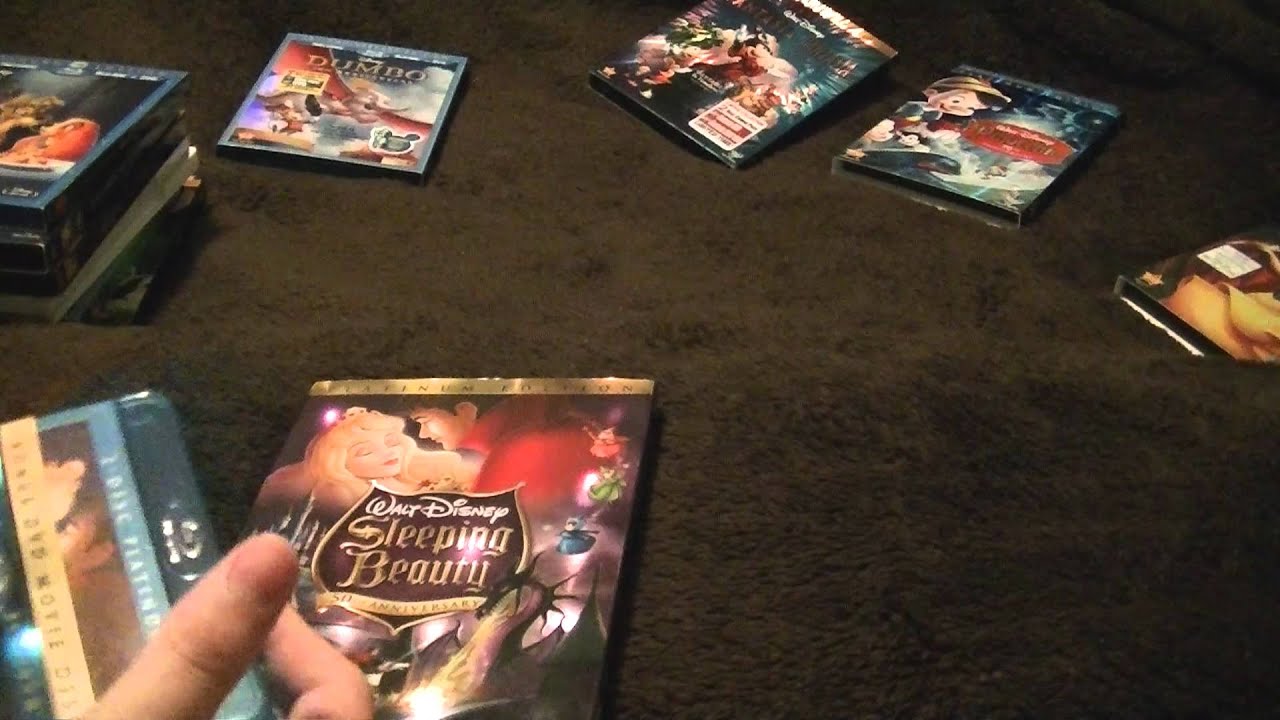 Disney Bluray DVD Collection Complete Overview 2012 Part 1 - YouTube