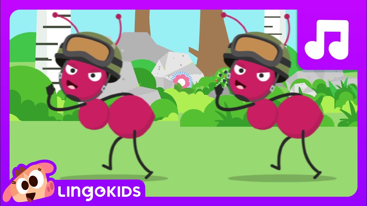 The Ants Go Marching 🐜🐜 | Simple Songs for Kids | Lingokids - YouTube