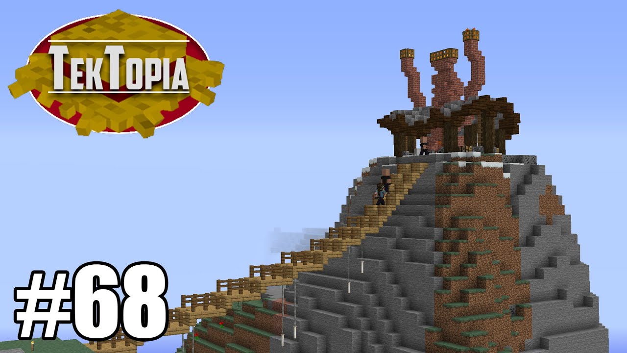 TekTopia #68 - The Skyforge (Minecraft Villager Mod) - YouTube