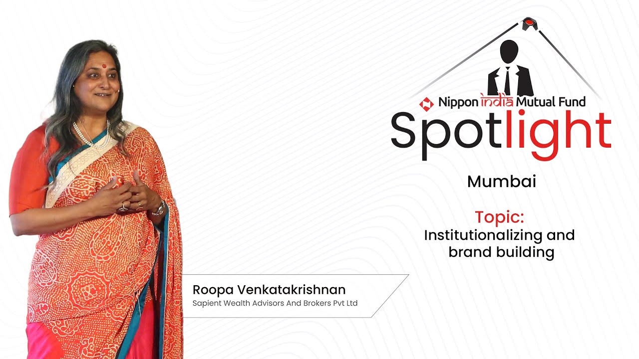 Institutionalizing & brand building - Ms. Roopa Venkatakrishnan - YouTube