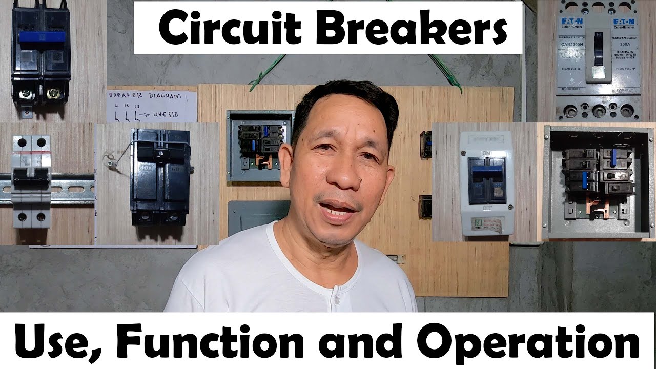 TUTORIAL | Types of Circuit Breaker. Use, Functions and Operation ...
