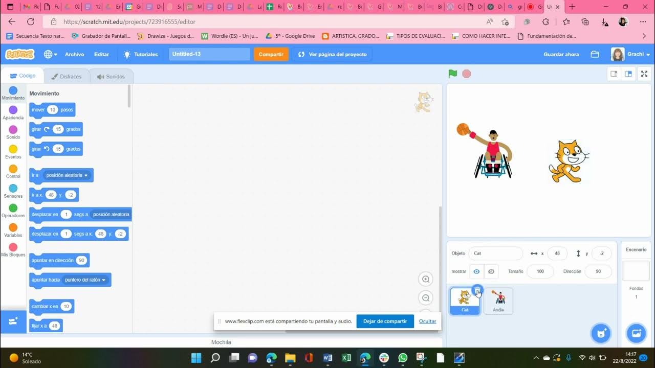 Elegir objeto en Scratch - YouTube