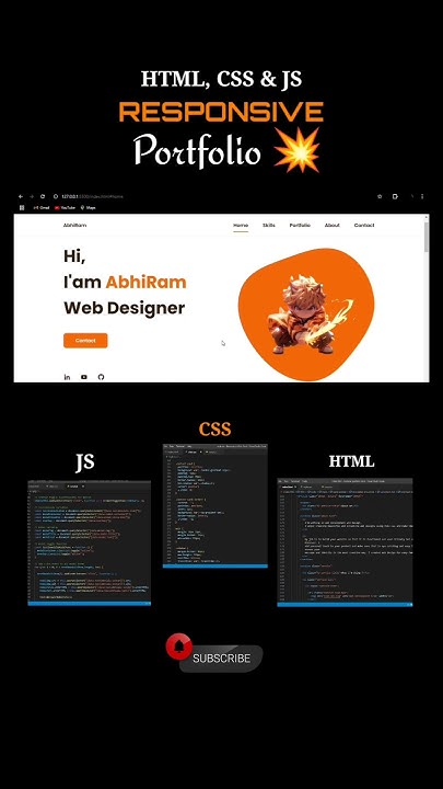 Responsive #portfolio #webdesign #webdevelopment #responsivewebdesign #html #css#javascript# ...